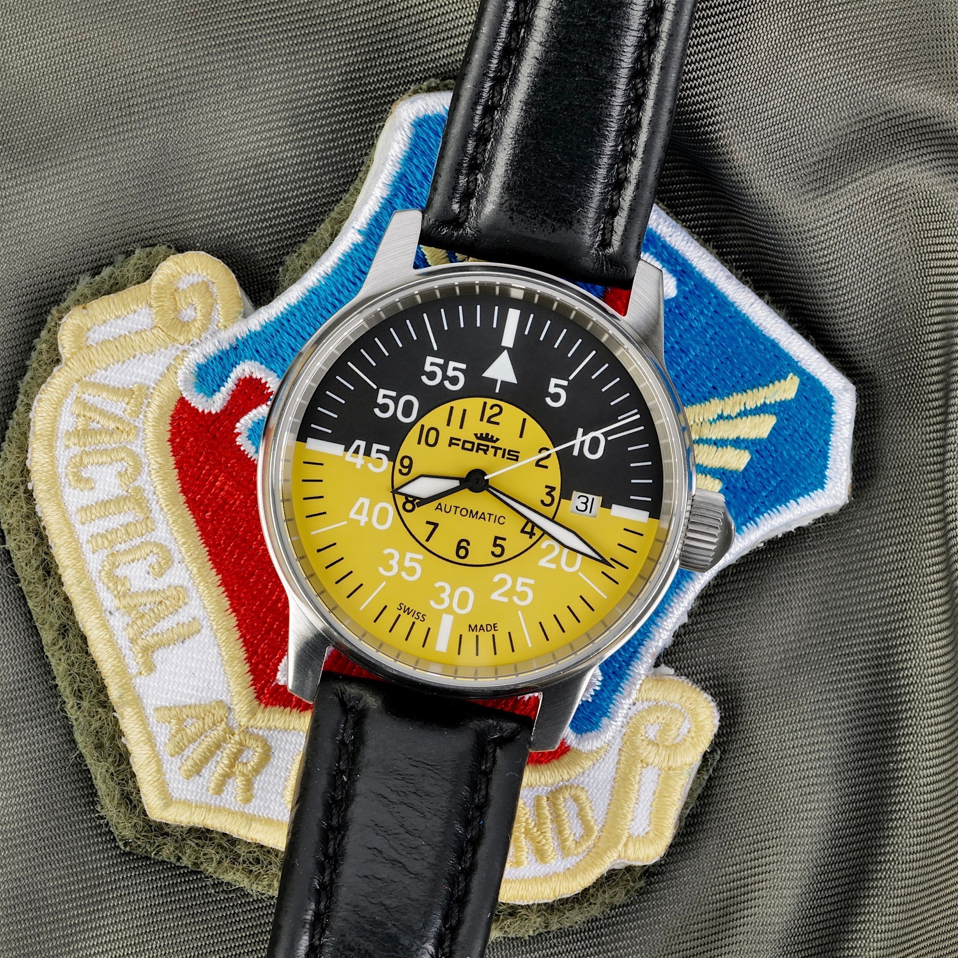 Fortis Flieger Cockpit Ref 595.11.14 (9) – Camera West